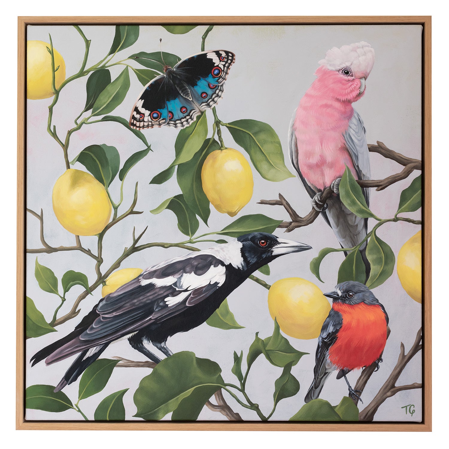 Original Artwork - 'Conversations With Friends' – Teneille Grace Art